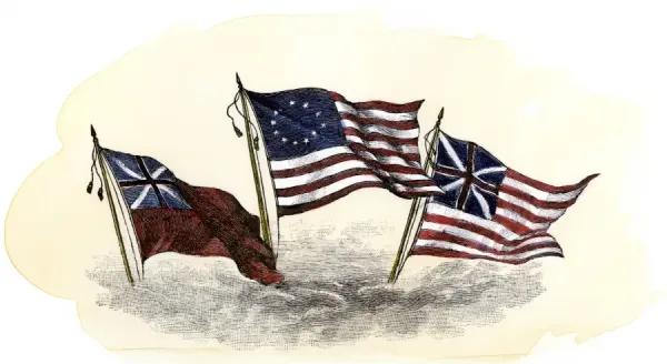 Evolution Of The U S Flag